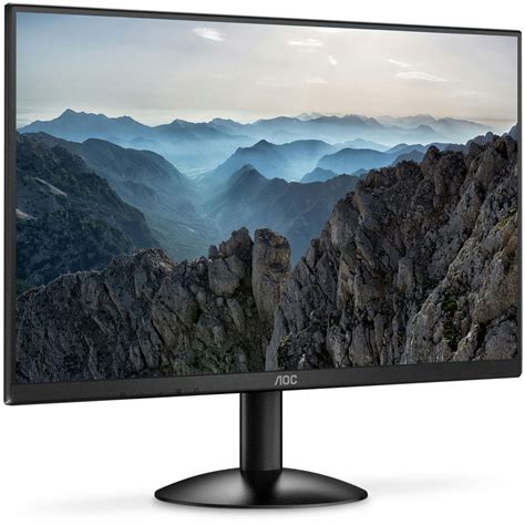 Monitor Aoc 215 Led Full Hd 1920x1080 Hdmi E Vga Vesa 100hz 1ms Widescreen Preto