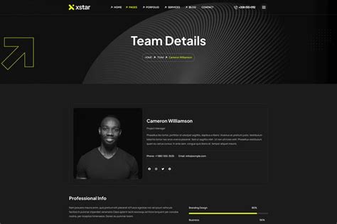 Xstar Creative Agency And Portfolio React Nextjs T Site Templates Ft Design Agency And Creative