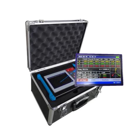 Ac Electrical Measuring Tools Digital 3 Phase Voltammetry Meter Power