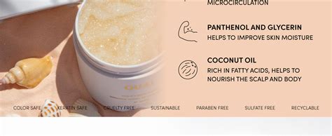 Ouai Scalp And Body Scrub St Barts Travel Size