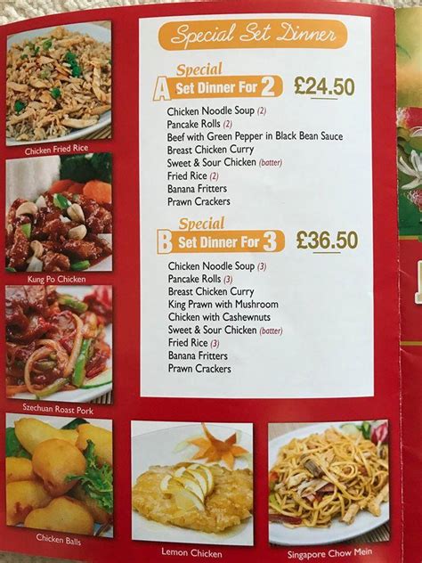 Menu At Jasmine House Fast Food Airdrie