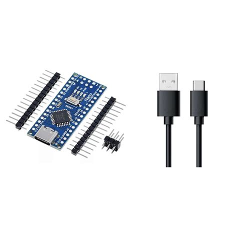 Placa Nano Tipo C Atmega p Compatível Arduino Cabo RoboBuilders Produtos Sistemas e