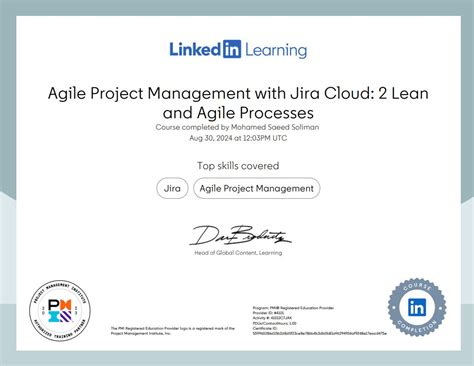 Agile Jira Pmi Atlassian Mohamed Saeed Soliman