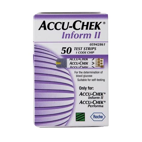 Roche Accu Chek® Inform Ii Blood Glucose Test Strips