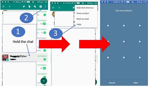 Smartphone Apps How To Hide Whatsapp Chat Without Archive In GBwhatsApp Android