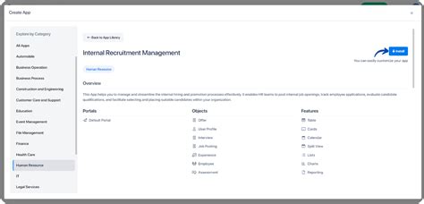 creating an app using a pre existing template codeless one