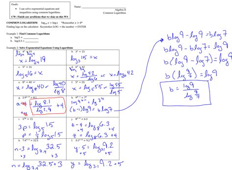 Chapter Exponential And Logarithmic Functions Hartzler University