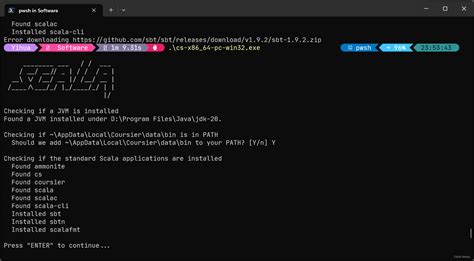 Coursier安装scala报错error Downloading的解决方法 Csdn博客