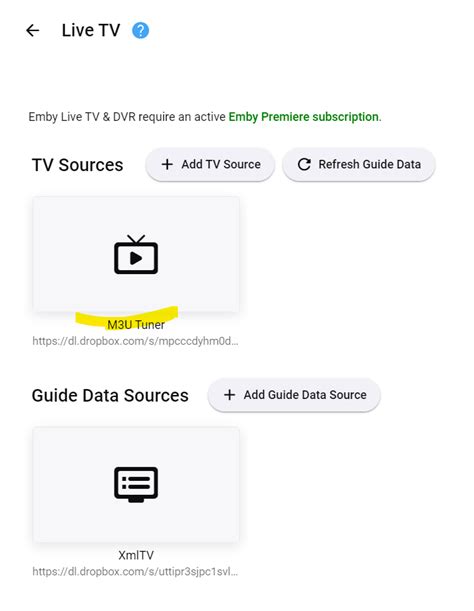 How To Build The Emby Epg Using Js Developer Api Emby Community