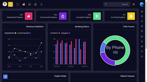 Bootstrap 5 Admin Dashboard With Dark Mini Sidebar Rtl Theme