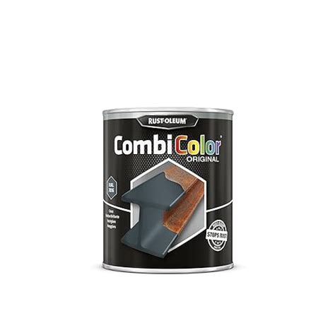 RUST OLEUM Combicolor Метална защита Matt black 0 750ml 7378 0 75