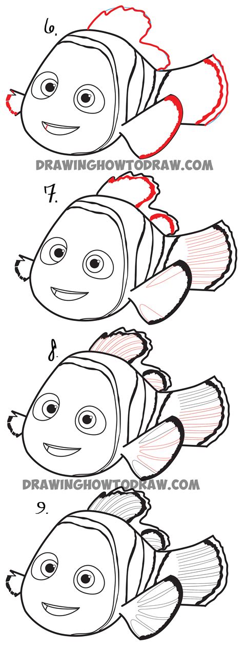 How To Draw Disney Nemo