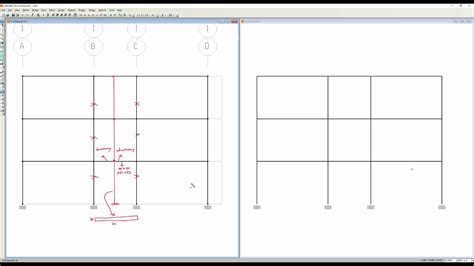 RC Shear Wall Modeling Wide Column YouTube
