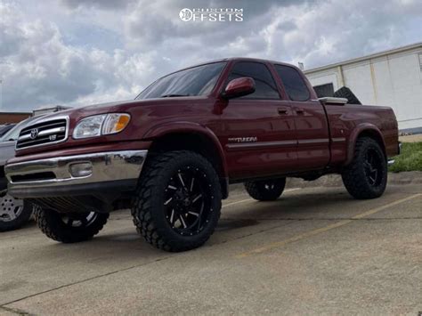 2000 Toyota Tundra With 20x10 24 Luxxx Hd Lhd14 And 285 55r20 Suretrac