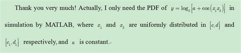 How Do You Simulate The Probability Density Function PDF Of Random Variable In MATLAB