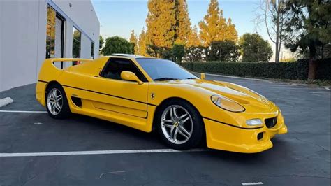Cette Pontiac Fiero se prend pour... une Ferrari F50 ! (+ images)