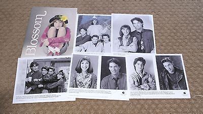 Blossom Tv Show Press Kit Photographs Mayim Bialik Ted Wass Joey