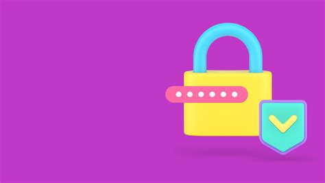 Data Protection Password Identification Access Information Security 3d Icon Realistic 45907671