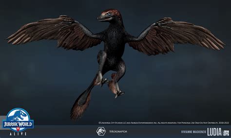 Artstation Microraptor Jwa