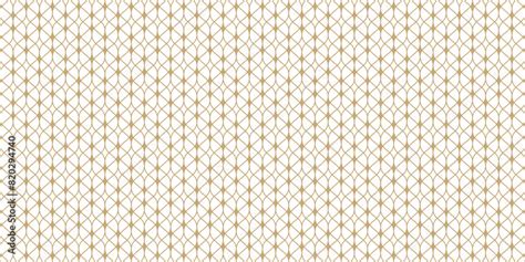 Vector Mesh Seamless Pattern Abstract Golden Minimal Background With Thin Wavy Lines Delicate