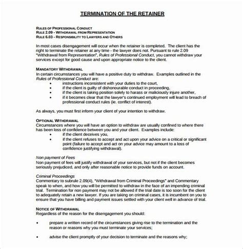 Attorney Client Sample Disengagement Letter Templatevercelapp