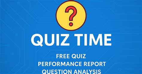 Analog Electronics Free Quiz