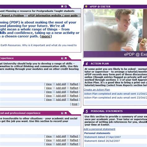 Example Of A Babe S E PDP Home Page Download Scientific Diagram