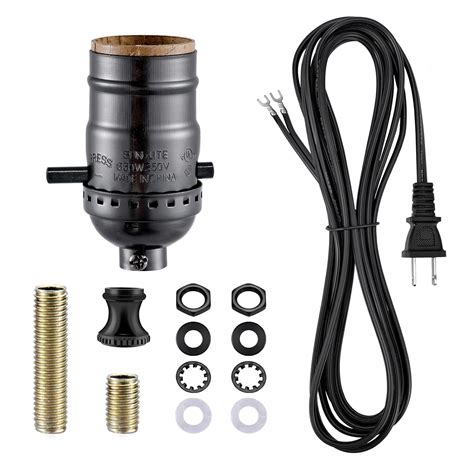 Lamp Rewire Kitlamp Socket Replacement Kitantique Brass Light Socket
