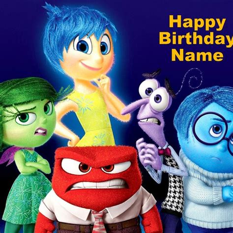 Inside Out Birthday Image Etsy
