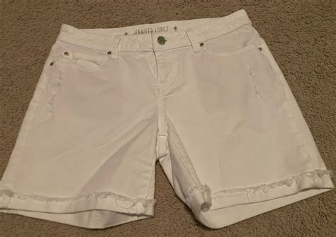 Jennifer Lopez White Shorts