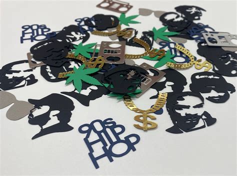 90s Hip Hop Birthday And Bachelorette Party Confetti Etsy