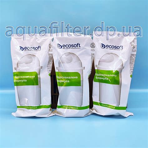 Покращений змінний картридж Ecosoft для фільтра глечика 3 шт продаж