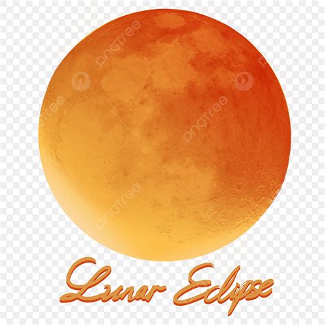 Orange Moon Clipart