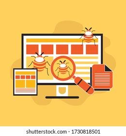 Code Bug Concept Vector Bug System Stock Vector Royalty Free Shutterstock