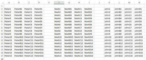 Vlookup Return An Entire Table According To Value Selected By User In Excel Stack Overflow
