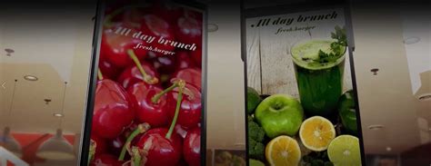 Double Sided Window Display MediaTile Digital Signage Solutions