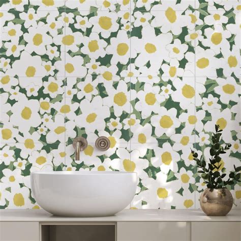 Tile Daisy Panel Funhouse