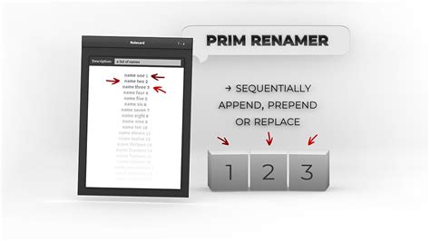 Sequential Prim Renamer Video Demonstration And Tutorial Youtube