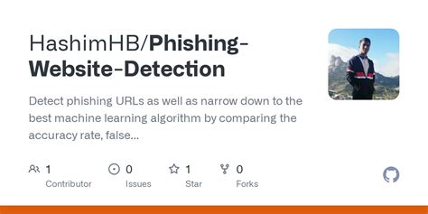 Github Hashimhb Phishing Website Detection Detect Phishing Urls As Well As Narrow Down To The