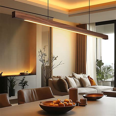 Wood Light Bar Sensor Jusole Lights