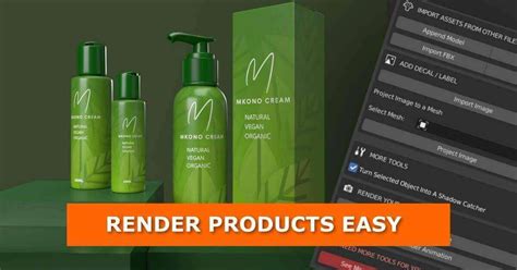 Product Rendering Tools A Nifty Blender Addon That Makes Product Rendering Easier And Faster