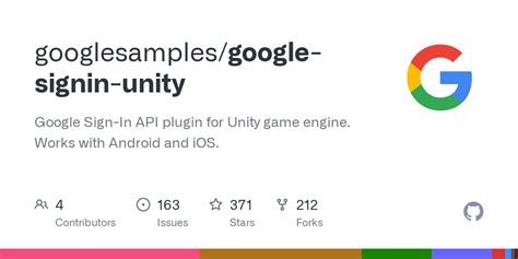GitHub Googlesamples Google Signin Unity Google Sign In API Plugin For Unity Game Engine
