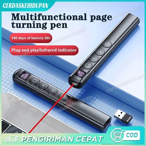 Jual Laser Pointer Wireless Pointer Presentasi Ppt Presenter Usb Rechargeable Laser Remote
