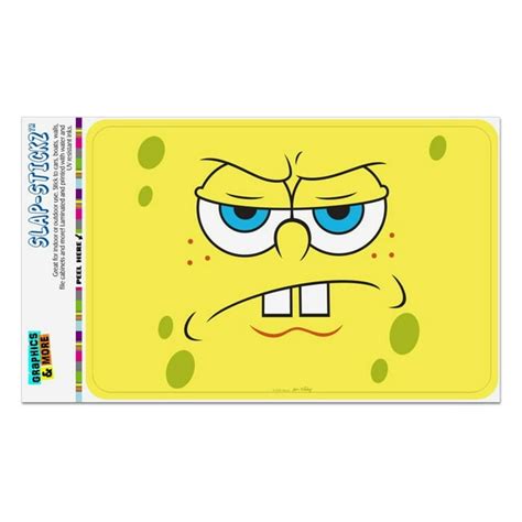 Spongebob Angry Face Home Business Office Sign
