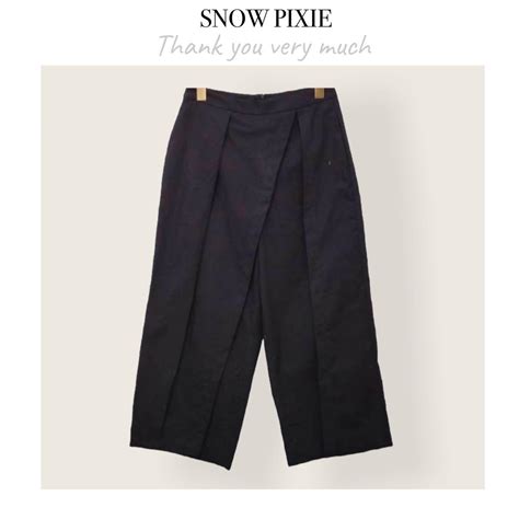 Snow Pixie คุณกอล์ฟ สั่งตัด กางเกงป้ายซ้อน 5 ส่วน