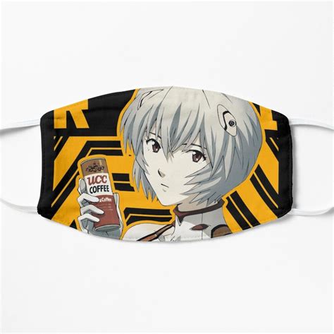 Rei Ayanami Evangelion Anime Otaku Design Mask For Sale By Black