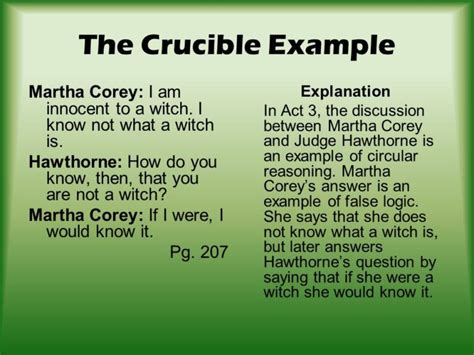 Circular Reasoning Key Examples Explained