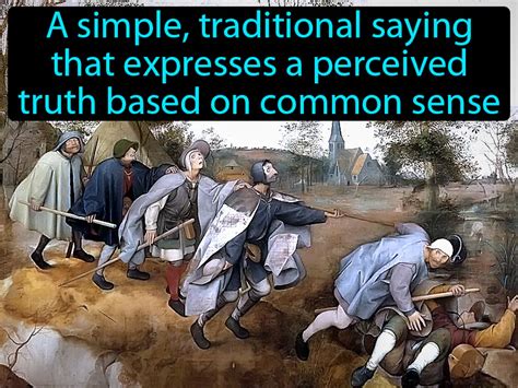 What Is A Proverb Easy To Understand