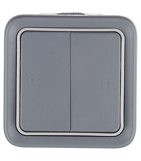 Переключатель Legrand Plexo 69715 двухклавишный на 2 направления ...