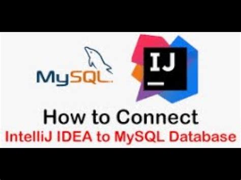IntelliJ IDEA Add MySQL JAR File To Java Project YouTube